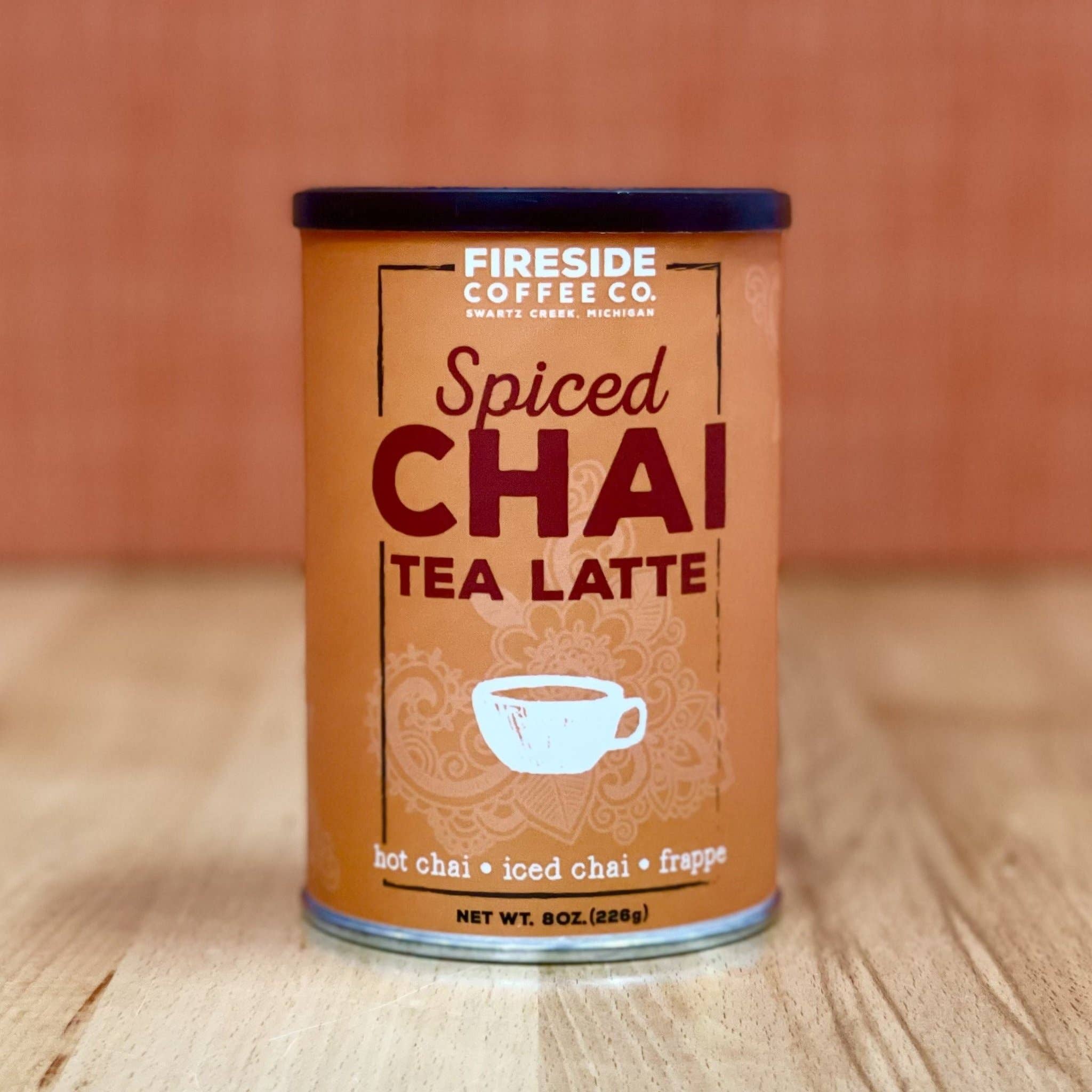 Spiced Chai Tea 8oz Can – Rebecca's of Clinton