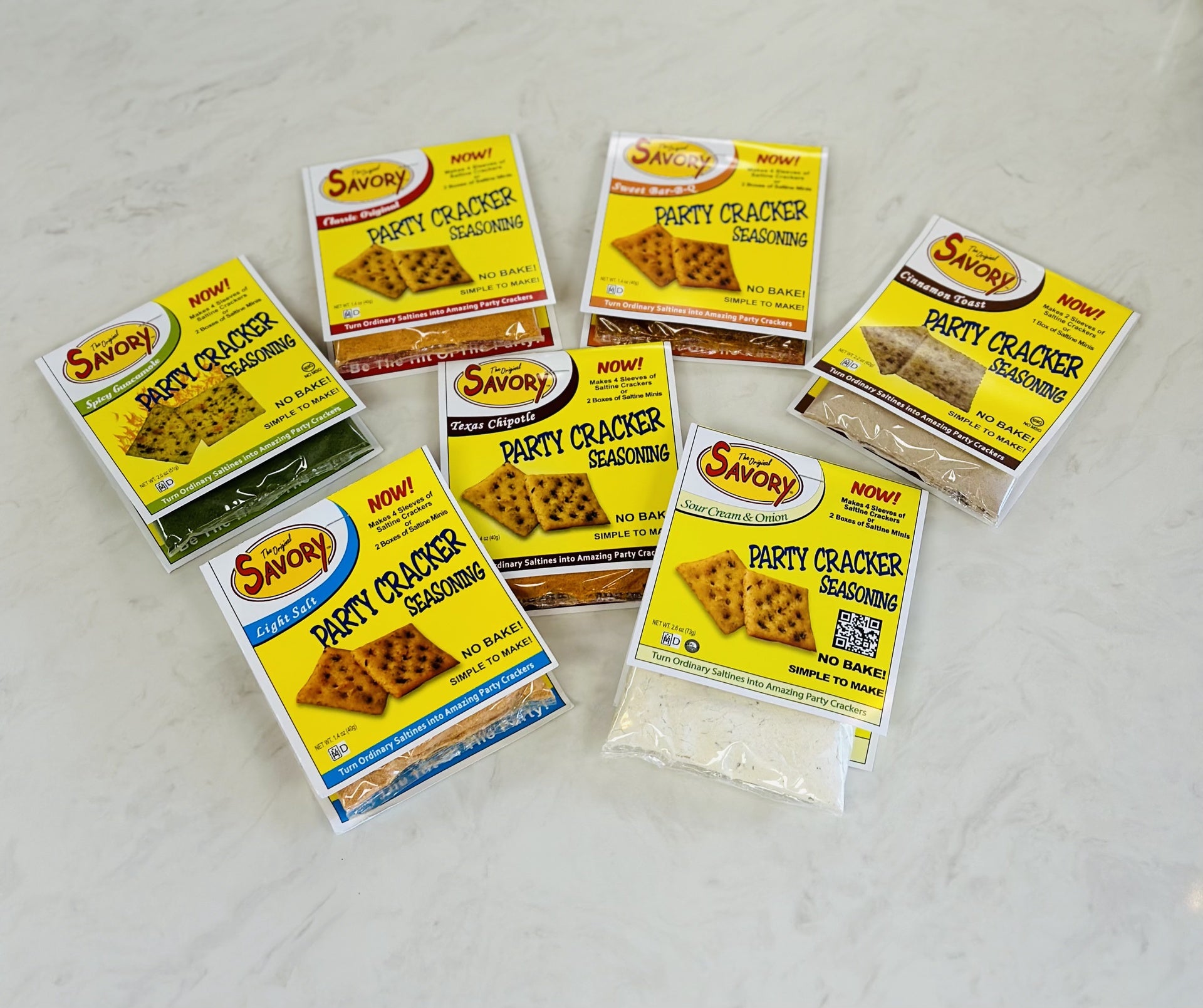 The Original Savory Fine Foods Party Cracker Seasoning Packets ...
