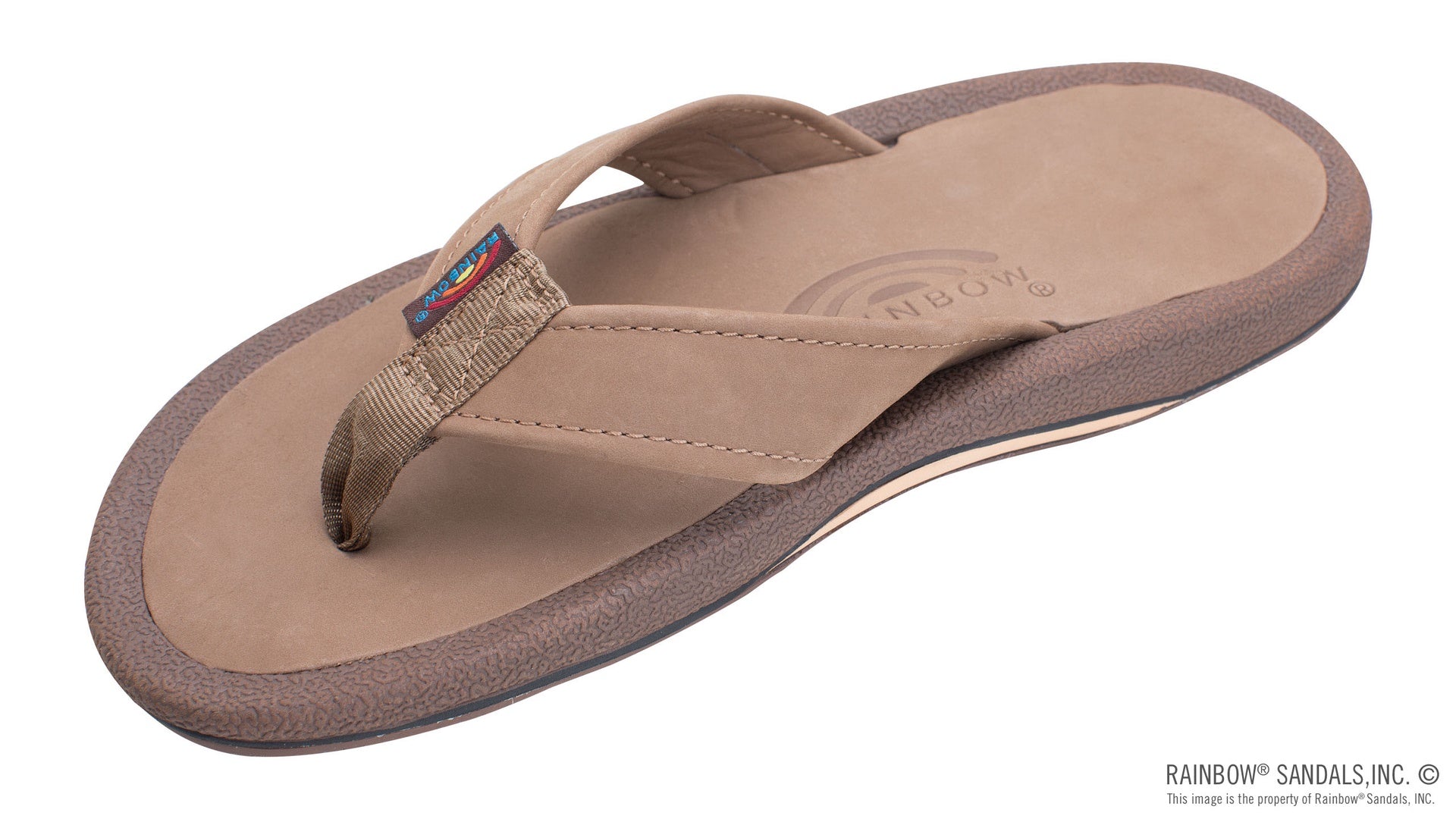 Rainbow Sandals Men's Navigator - Orthopedic with Arch a Leather Top a ...