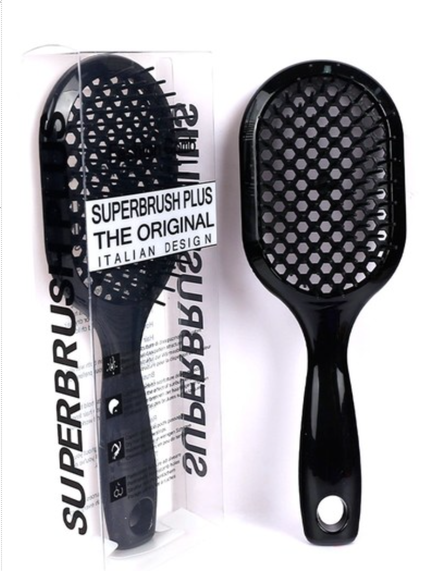 Zenana Tik Tok Superbrush Plus Detangling Hair Comb Black/Black ...